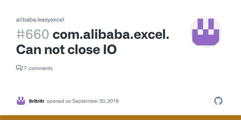 com alibaba excel exception excelgenerateexception can not close io