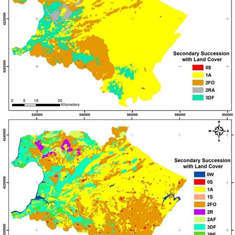 The Sfs Maps In A 1972 B 2014 Download Scientific Diagram