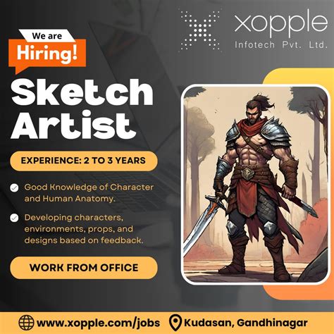 Xopple Infotech Pvt Ltd On Linkedin Hiring Sketch Artist