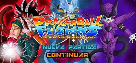 Descargar ISO Fusions V1 2GB DBZ BT3 Con Mods PS2