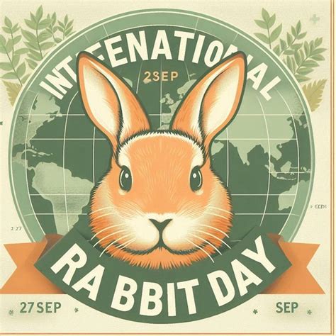 Vector Illustration For International Rabbit Day Premium Ai Generated