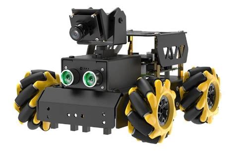 turbopi raspberry pi robot car with python and app control mecanum