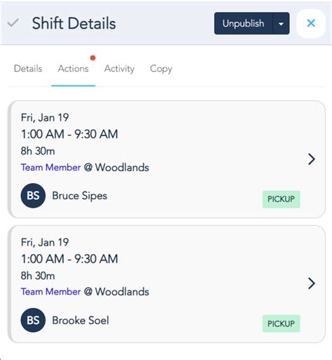Automated Shift Coverage Process Woven