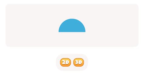 2d Or 3d Shapes Recognition For Grade Pre K K Worksheets Discover The Semicircle