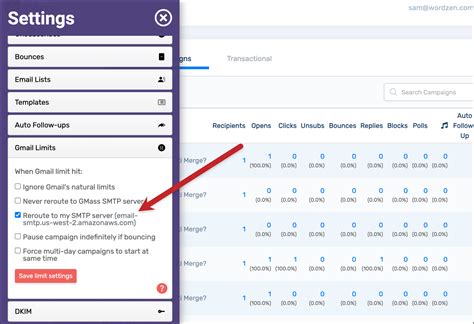 Confused About SMTP Options In GMass