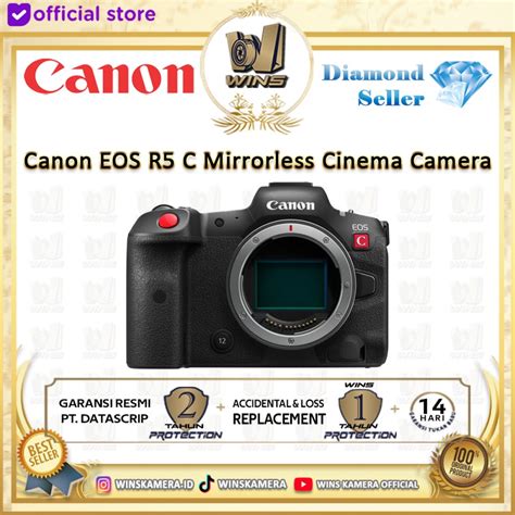 Canon Eos R5c Body Only Cinematic Mirorrless Camera Wins Camera