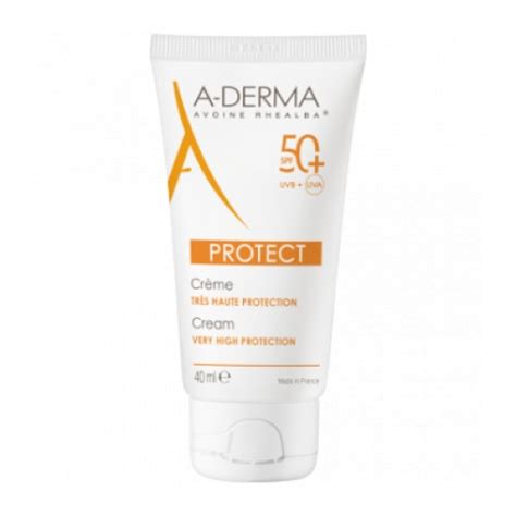 Слънцезащитен крем A Derma Protect Ac Spf 50 За мазна кожа 40 мл