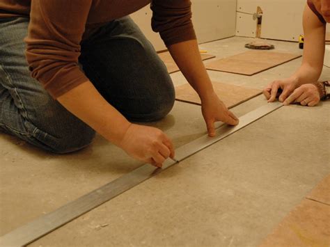 How To Install Tile On A Bathroom Floor HGTV