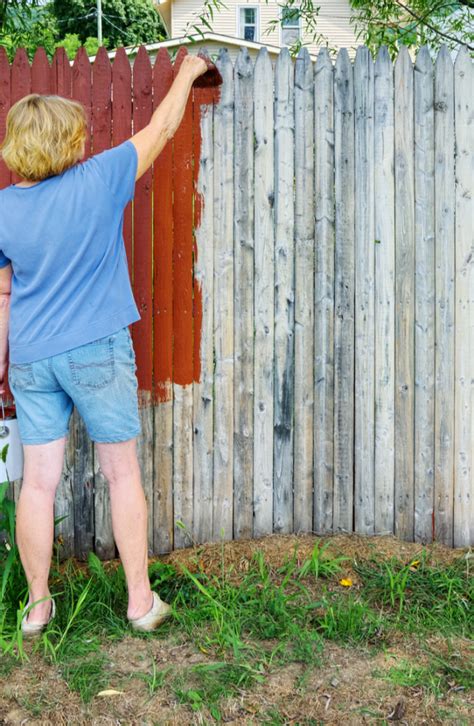 How To Paint A Fence Fast How To Build It