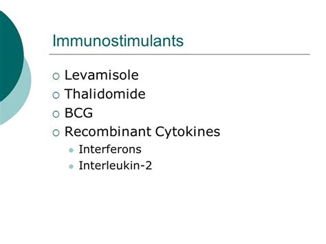 Immunomodulators Dr Manjunath Ppt Video Online Download