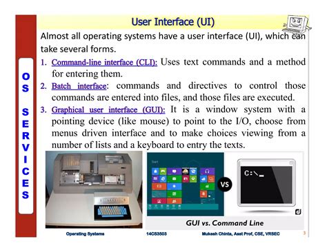 Operating Systems System Structures Ppt