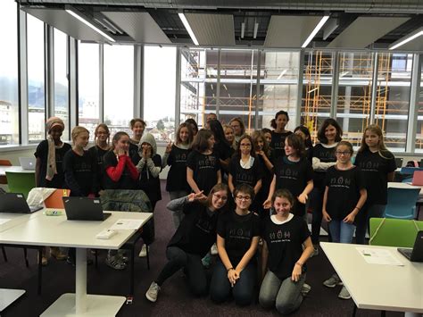 Le Coding Club Des Filles En Valais Epfl