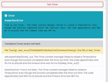Answered Import Time Def Raiseindexerror Raise Indexerror Def