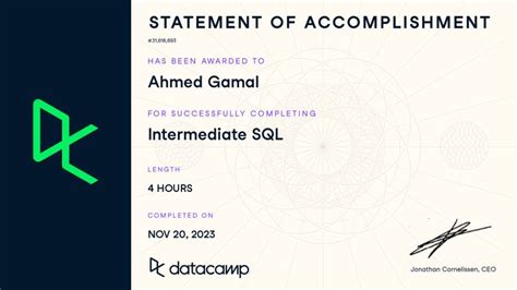 ahmed gamal on linkedin sql dataengineering learningprogress growth