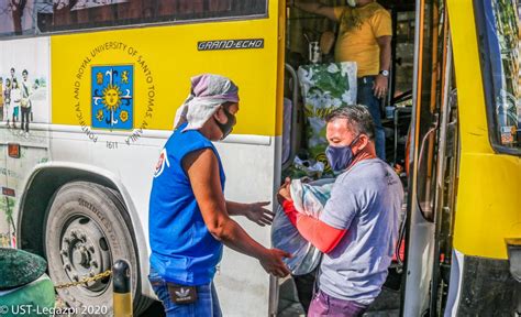 Thomasians Aid Communities Affected By Typhoon Ulysses University Of
