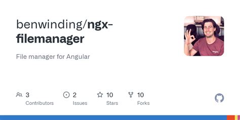 Github Benwindingngx Filemanager File Manager For Angular