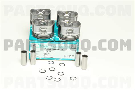 PISTON SET STD 1ZZFE (SET OF 1) 46334STD | TEIKIN Parts | PartSouq