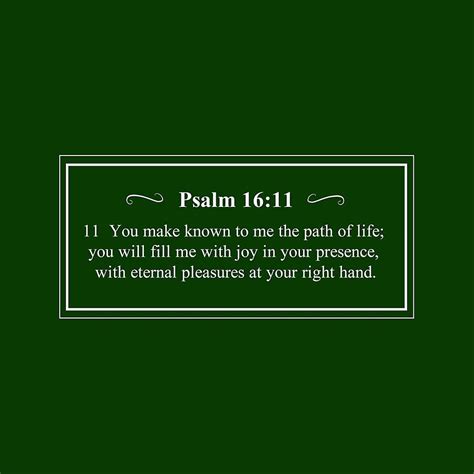 Religiösa Citat Sökvägen Till Liv Psalm 16 11 Mäns T Shirt Fruugo Se