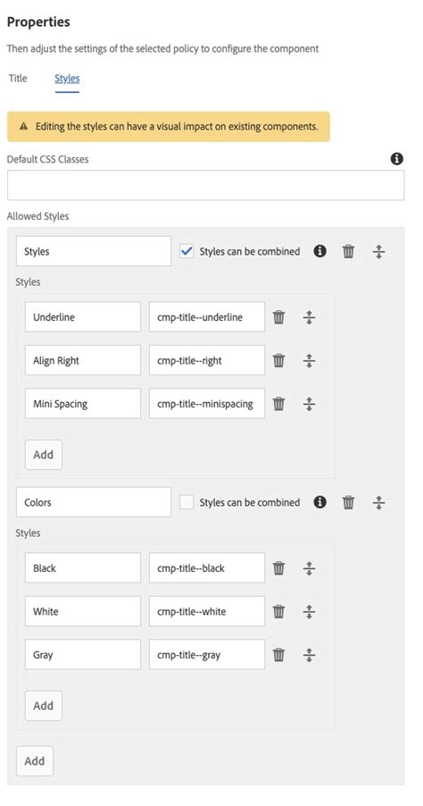 Dynamic Css Using Aem Style System And Custom Tool To The New Blog