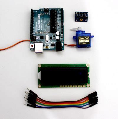 How To Use GY511 Module With Arduino And Make A Digital Compass