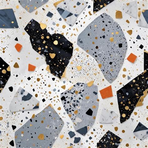 Colorful Terrazzo Pattern Design Premium Ai Generated Image