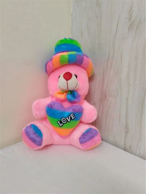 Imported Pink Teddy Bear Soft Toy For Home Small Size At Rs 350 In