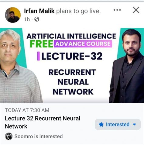 Shah Sawar On Linkedin Lecture 32 Recurrent Neural Network