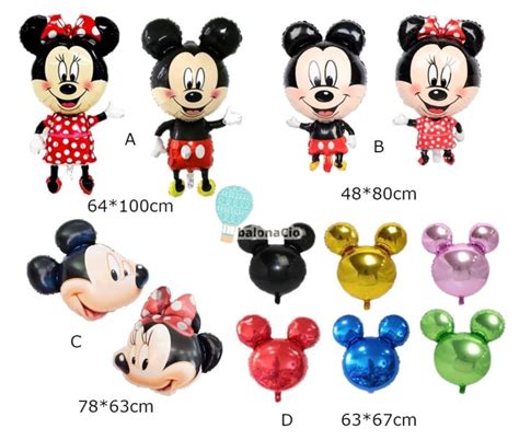 BALON FOIL MICKEY MINNIE TIKUS UKURAN JUMBO SATUAN Lazada Indonesia