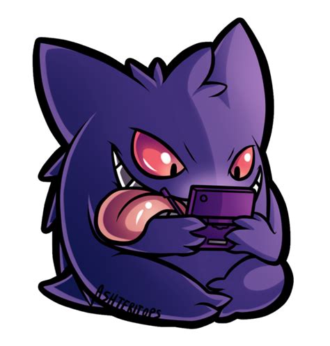 Gengar Png Foto Clip Art Bild Png Playgengar Emoji