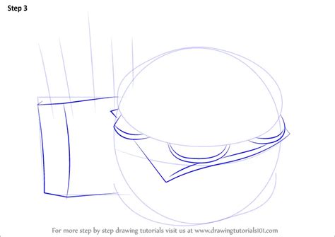 How To Draw Hamburger And Fries Snacks Step By Step DrawingTutorials101 Com