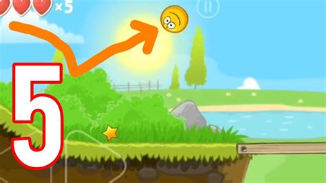 Красный шарик 4 прохождение 5 часть двойной прыжок Red Ball 4 Walkthrough 5part Double Jump