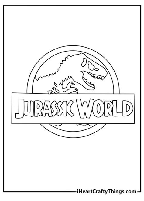 30 Jurassic Park Coloring Pages 100 Free Printables