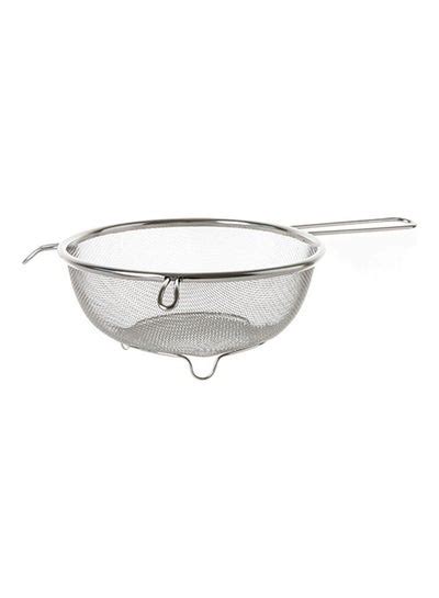 Stainless Steel Dual Ear Colander Silver 18cm Price In Uae Noon Uae