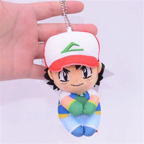 Q Version Ash Ketchum Brock Misty Rocket Team Pendant Soft Plush Toy Doll Buy Pokemon Plush