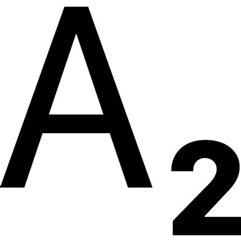 Subscript Icon Svg Png Free Download 8