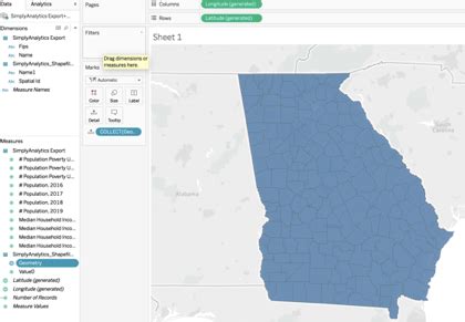 GitHub GTLibraryDataVisualization Map Census Data With Tableau