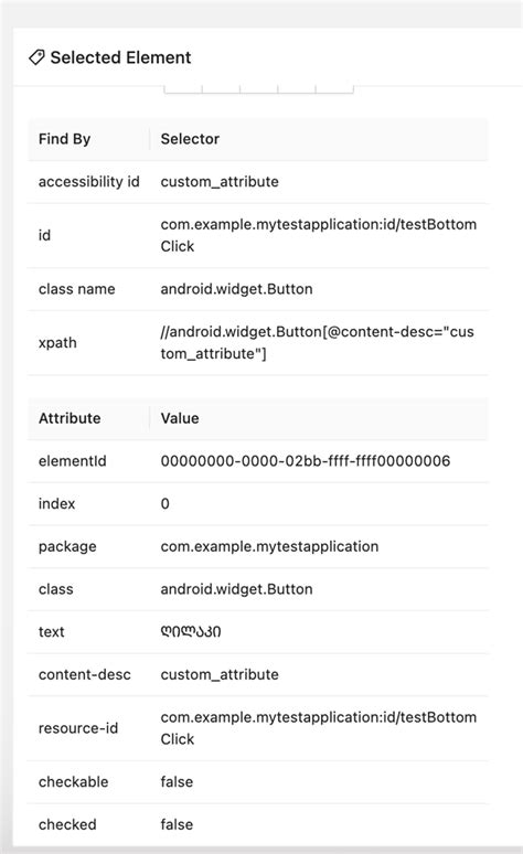 Some Attributes Are Not Visible In Appium Issuesbugs Appium Discuss