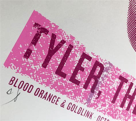Tyler The Creator San Francisco 2019 Gig Poster By Lil Tuffy