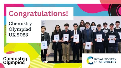 Chemistry Olympiad Award Winners Truro School