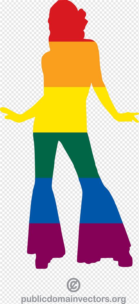 Gadis Retro Dengan Warna Lgbt Png Pngwing