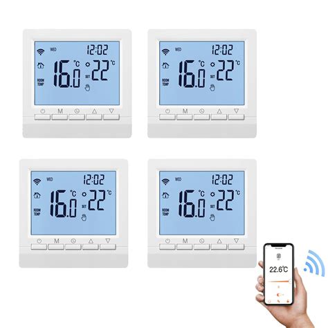 Sterownik Ogrzewania Termostat Podłogowy WiFi 4szt ME83 16A Cena