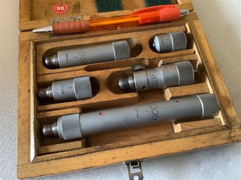 Innenmessschrauben Satz 60 300mm 0 01mm Analog Von KS DDR Kaufen