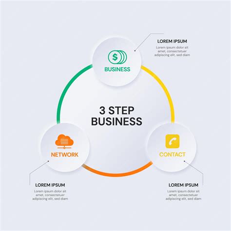 아이콘이 있는 벡터 인포그래픽 라벨 디자인 비즈니스 개념 순서도 다이어그램 프리미엄 벡터