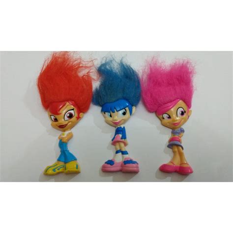 Lote Bonecas Trollz McDonald S Shopee Brasil