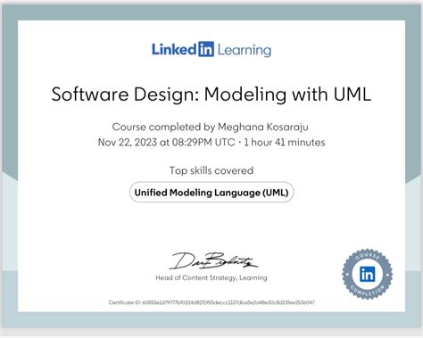 uml softwaredesign nextchapter meghana kosaraju