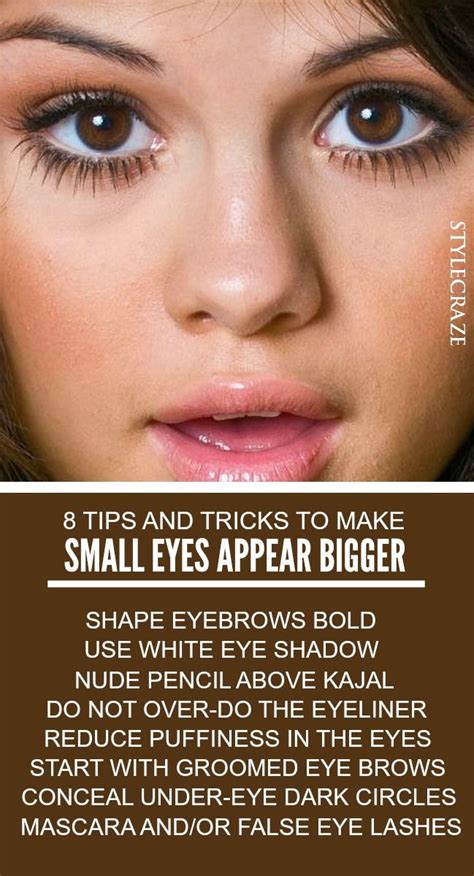 Eye Makeup To Make Eyes Look Bigger You Makeup Vidalondon
