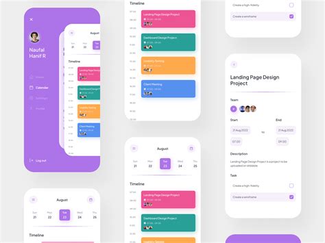 Tasking To Do List Mobile App By Naufal Hanif R On Dribbble