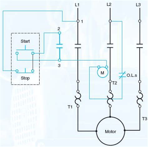 Diagram 2 Wire Control Circuit Diagram Motor Control