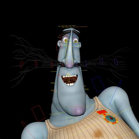 Artstation Bobinsky Character Rig 46 Off