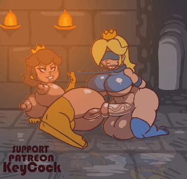 Post 3597806 Animated Keycock Princess Daisy Princess Rosalina Super Mario Bros Super Mario